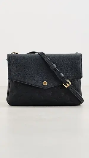 SHOPBOP ARCHIVE Louis Vuitton Empreinte Twice Shoulder Bag - Black
