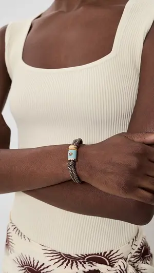 ROXANNE ASSOULIN The Cylinder Cord Bracelet