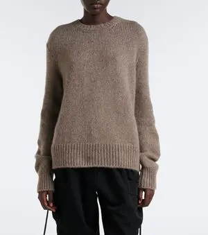 THE ROW Pato Cashmere Crewneck Sweater - Grey