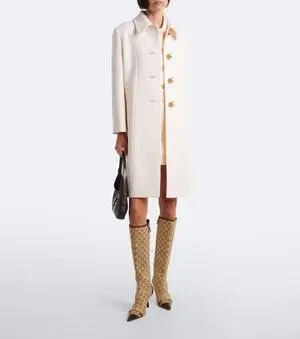 Gucci Gg Marmont Wool Coat