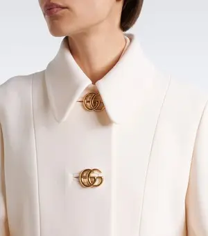 Gucci Gg Marmont Wool Coat