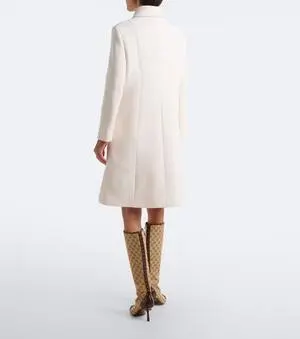 Gucci Gg Marmont Wool Coat