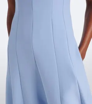 Roland Mouret Bow-detail Crêpe Cocktail Dress