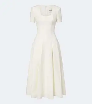 Roland Mouret Wool And Silk Cocktail Dress - White