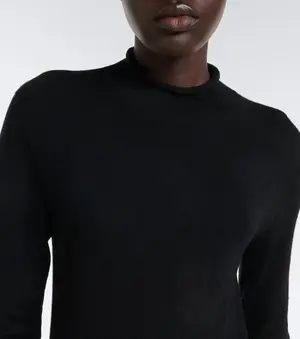 THE ROW Phaed Ribbed-knit Cashmere Sweater