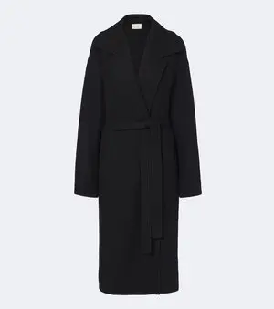 THE ROW Ciara Wool And Cashmere-blend Wrap Coat