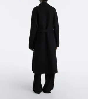 THE ROW Ciara Wool And Cashmere-blend Wrap Coat