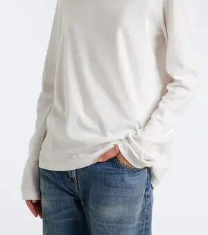 THE ROW Kalto Cotton Jersey Top