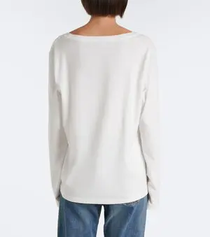 THE ROW Kalto Cotton Jersey Top