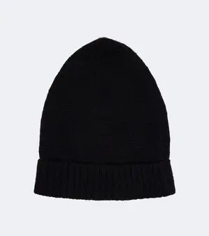 THE ROW Pavir Cashmere Beanie Black