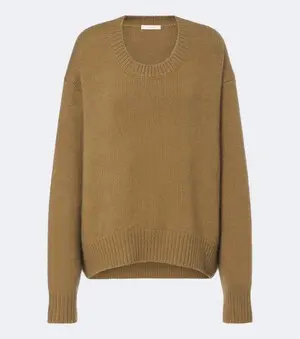 THE ROW Parth Cashmere Sweater - Yellow