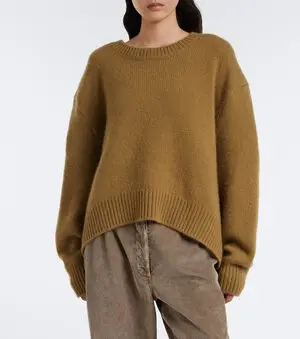 THE ROW Parth Cashmere Sweater - Yellow