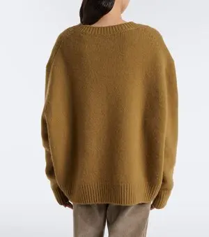 THE ROW Parth Cashmere Sweater - Yellow