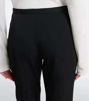 THE ROW Cyril Wool-blend Slim Pants