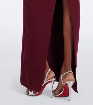 Roland Mouret Scarf-detail Bustier Gown
