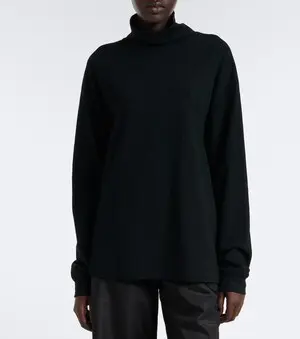 THE ROW Kelta Cotton Turtleneck Sweater