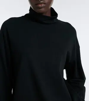 THE ROW Kelta Cotton Turtleneck Sweater