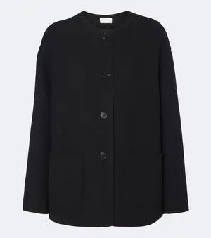 THE ROW Quintus Wool And Cashmere-blend Jacket - Black