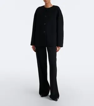 THE ROW Quintus Wool And Cashmere-blend Jacket