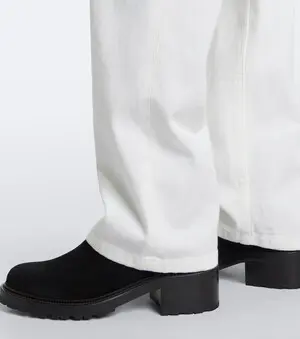 THE ROW Ankle Boots - Black