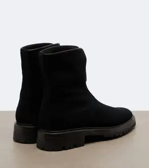 THE ROW Ankle Boots - Black