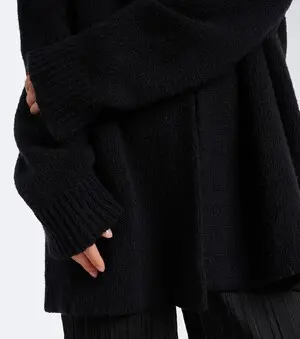 THE ROW Parry Cashmere, Wool, And Silk Cardigan