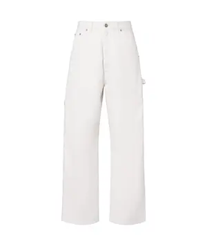 THE ROW Berit Wide-leg Jeans - White