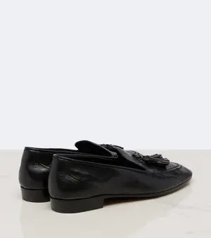 THE ROW Caden Leather Loafers