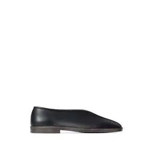 LEMAIRE Slip-on Loafers In Shiny Nappa Lamb Leather - Black