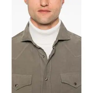 Brunello Cucinelli Shirts - Green