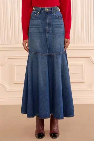 Ulla Johnson The Madelyn Denim Skirt