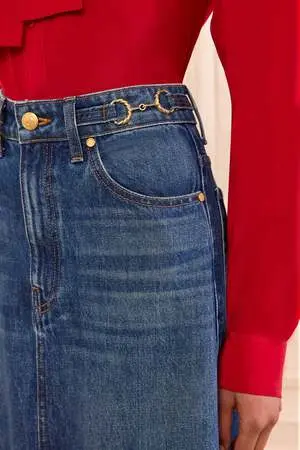 Ulla Johnson The Madelyn Denim Skirt