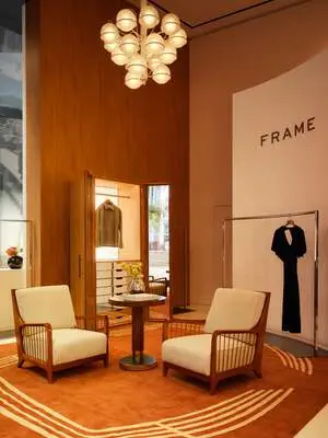FRAME The Chevron Knit Cardigen