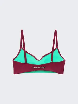 Balenciaga Bra Top And Metallic
