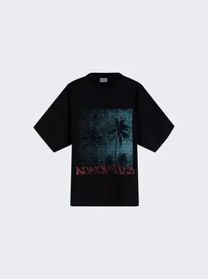 Balenciaga Oversized Tee - Black