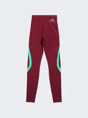 Balenciaga Techwear Leggings And Metallic - Silver