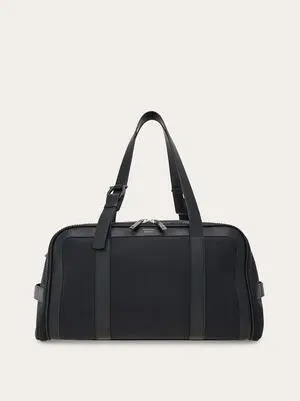 FERRAGAMO Foldable Weekend Bag - Black