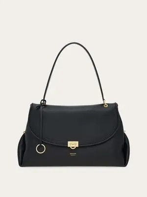 FERRAGAMO Sofia 2026 Shoulder Bag - Black