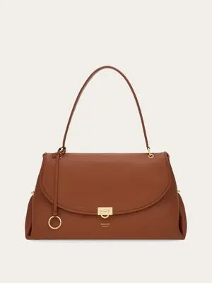 FERRAGAMO Sofia 2026 Shoulder Bag (l) Brown