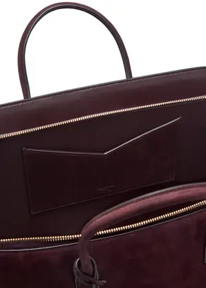 Alaïa Delta Medium Nubuck Top Handle Bag