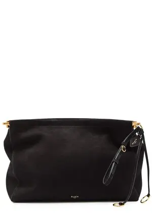 Alaïa Le Click Nubuck Clutch