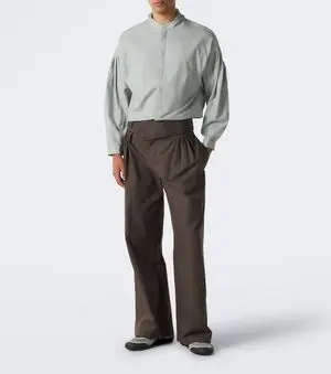 KIKO KOSTADINOV Dieze Cotton Wide-leg Pants