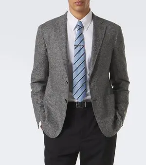 Canali Herringbone Blazer