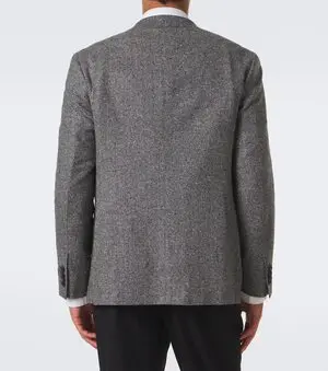 Canali Herringbone Blazer