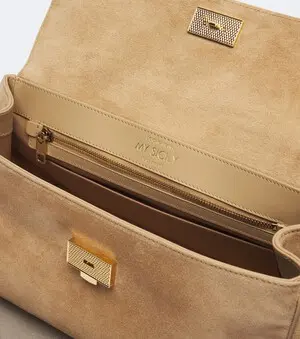 Dolce & Gabbana My Sicily Medium Suede Top-handle Bag