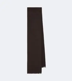 THE ROW Ingo Cashmere Scarf - Brown
