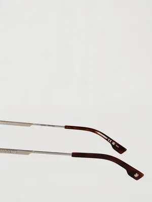Dsquared2 Metal Aviator Sunglasses With Double Bridge And Gradient Lenses