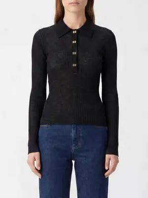 GANNI Polo Shirt - Black