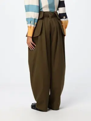 Loewe Water-repellent Wide-leg Silk-blend Cargo Trousers