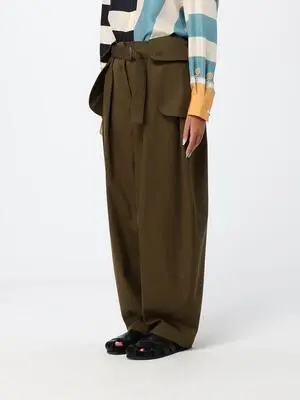 Loewe Water-repellent Wide-leg Silk-blend Cargo Trousers